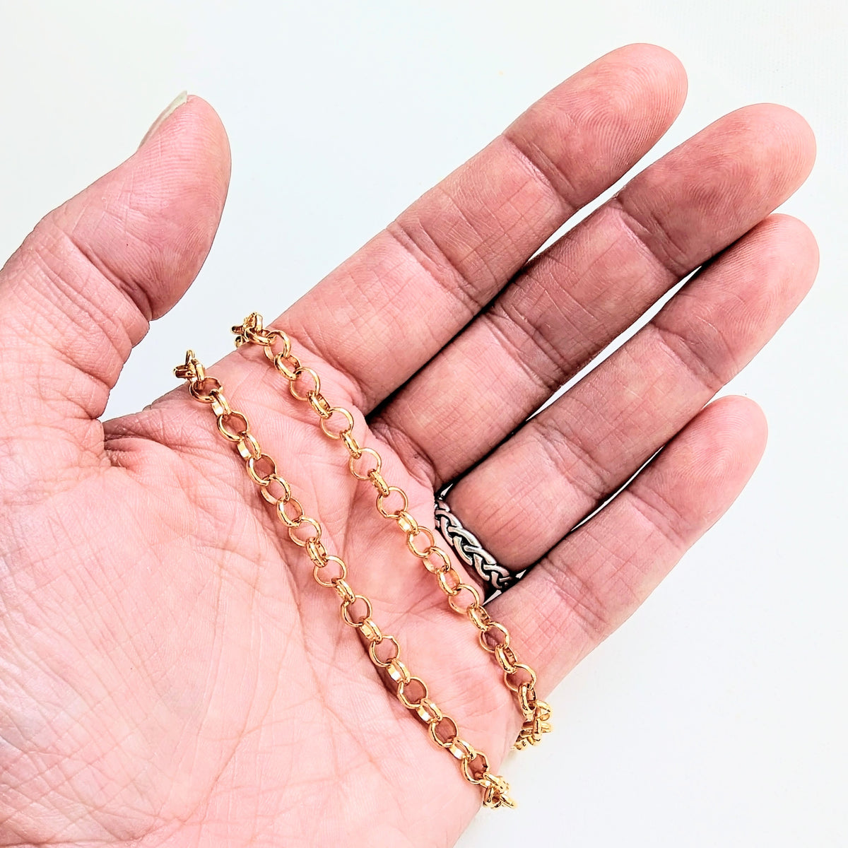 Gold-Filled Rolo Chain – The Bead Shop