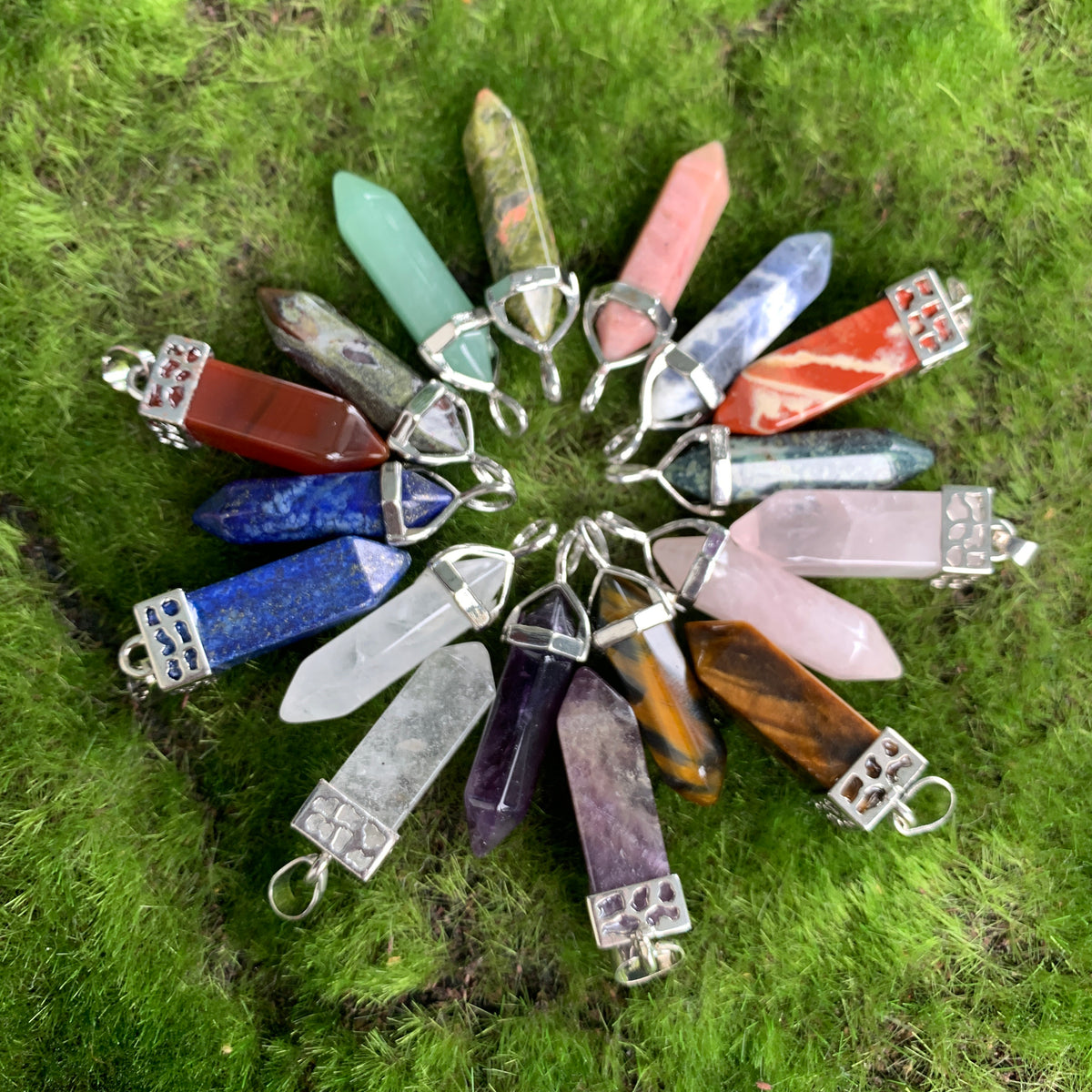 Stone Point Pendants – The Bead Shop